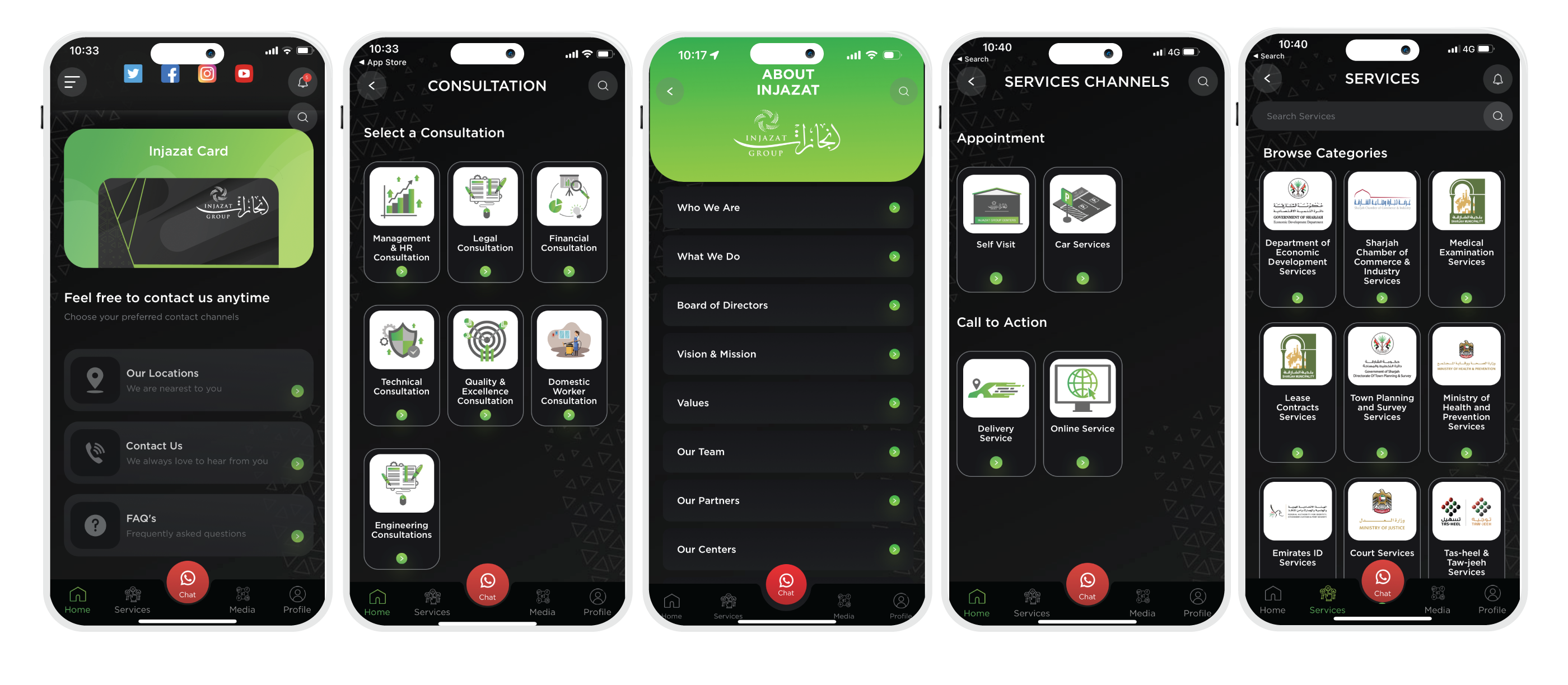 Injazat APP